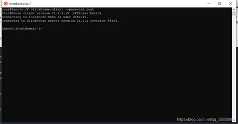 Clickhouse学习（一）：clickhouse的安装与可视化工具连接阿里云 Clickhouse 怎么连接 Csdn博客