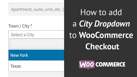 How to add a City Dropdown to WooCommerce Checkout Igor Benić
