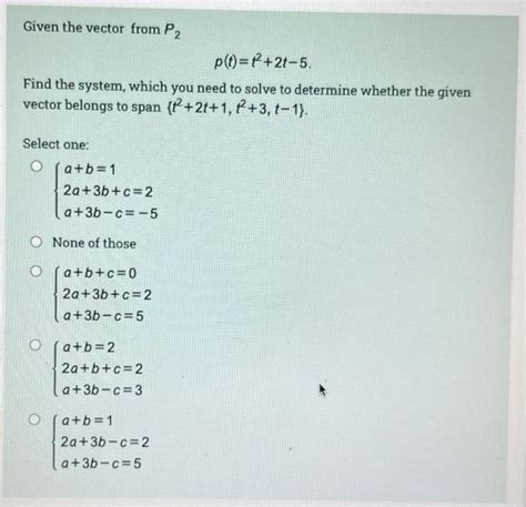 Solved Given The Vector From P P T T Find The Chegg Com