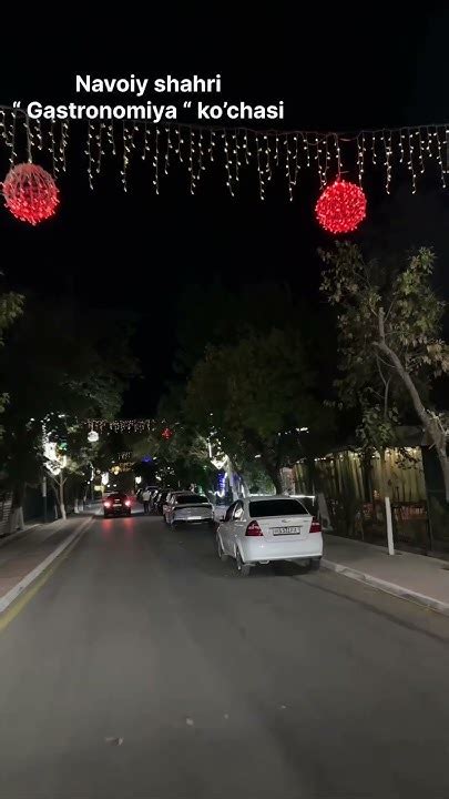 Навоий шаҳридаги гастрономик кўча Youtube