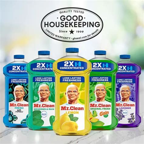 Multi Surface Cleaner With Lemon Scent Mr Clean®