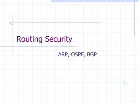 PPT Internet Security How The Internet Works And Some Basic Vulnerabilities PowerPoint