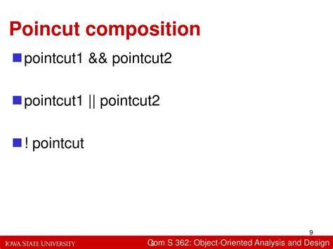 Ppt Understanding Aspectj Join Points And Pointcuts Syntax Powerpoint