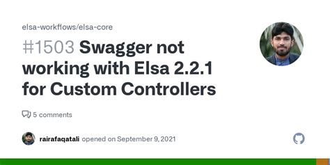 Swagger Not Working With Elsa 2 2 1 For Custom Controllers Issue 1503 Elsa Workflows Elsa