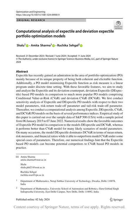 Computational Analysis Of Expectile And Deviation Expectile Portfolio Optimization Models