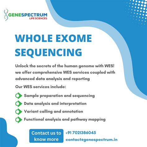 Genespectrum Life Sciences On Linkedin Wholeexomesequencing Humangenetics Dataanalysis