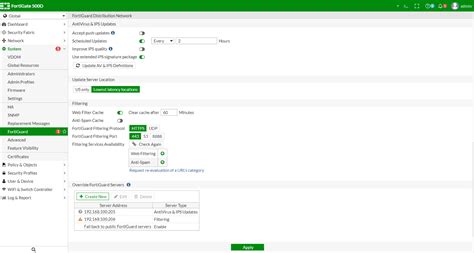 Fortiguard Communication Over Port 443 With 622 Fortigate Fortios 620 Fortinet