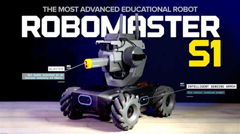 The Most Advanced Educational Robot Dji Robomaster S1 Youtube