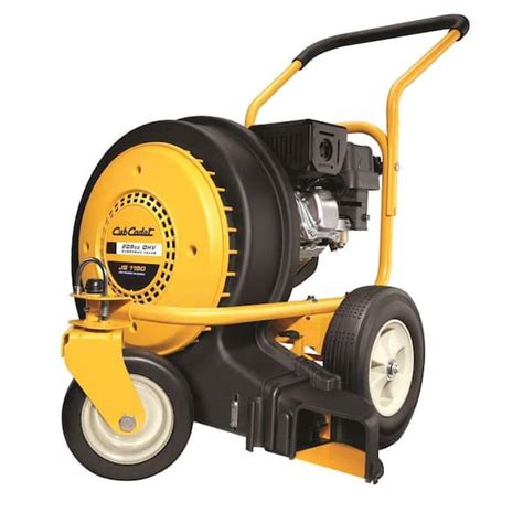 Cub Cadet Js1150 150 Mph 1000 Cfm 208cc Walk Behind Gas Leaf Blower Js1150 The Home Depot