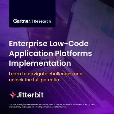 Lowcode Application Gartner Transformation Jitterbit Vinyl Lcap