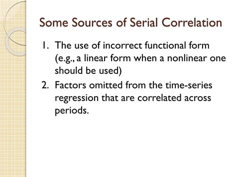 PPT Serial Correlation PowerPoint Presentation Free Download ID