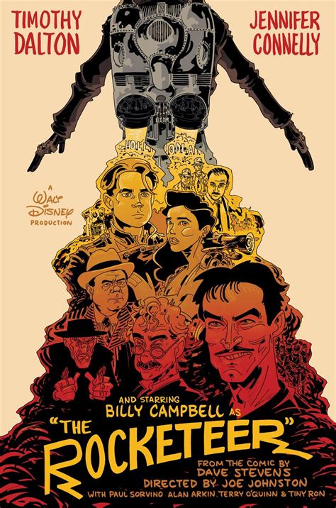 Rocketeer Movie Poster Classroom Poster Themes