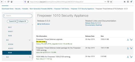 My Cybersecurity Journal Cisco Firepower 1010 Software Upgrade To 6 5