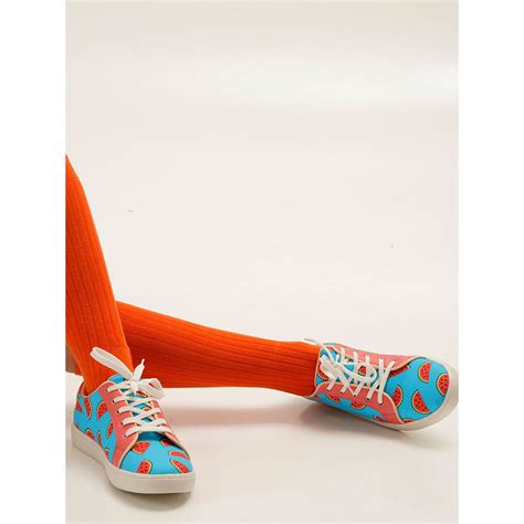 Buy The Quirky Naari Watermelon Sugar Sneakers Online