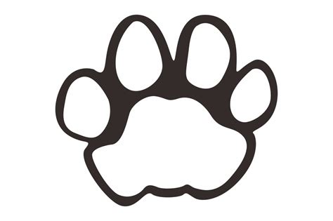 Cat Paw Print Clip Art