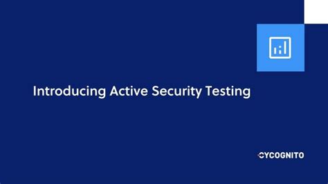 Introducing Cycognito Active Security Testing Nick Hemsley