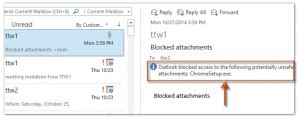 Unblock The Outlook Blocked Attachments For Outlook Techyv Com
