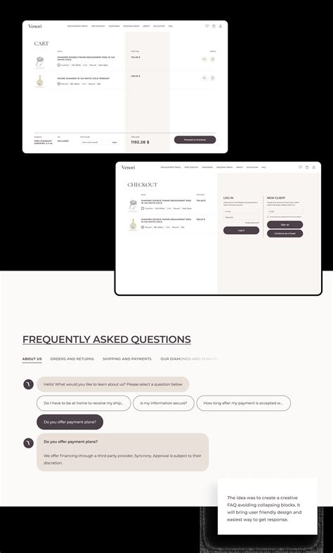 奢华钻石珠宝线上购物网页设计[7p]