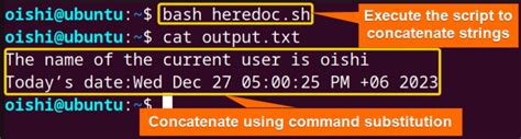 String Concatenation In Bash 6 Methods Linuxsimply