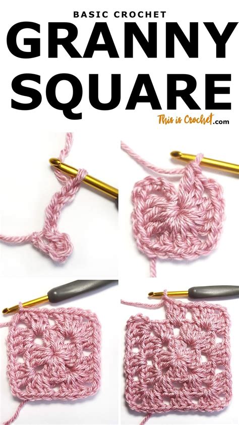 How To Crochet A Granny Square Artofit