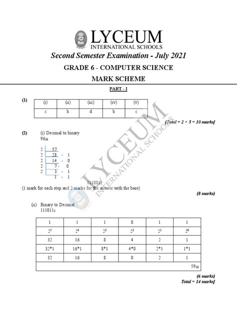Computer Science Mark Scheme Pdf Electronic Engineering