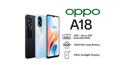 Oppo A18 Full Specs Ph Price Features Brief Review Pinoytechsaga