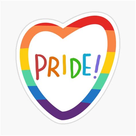 Love Pride Sticker For Sale By HeavenDesign99 Redbubble
