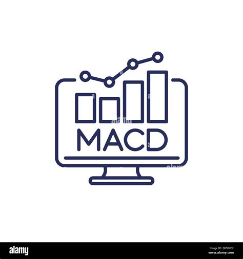Macd Trading Indicator Line Icon Stock Vector Image And Art Alamy
