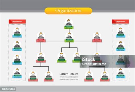 조직 차트 인포그래픽과 피플 아이콘 및 추상선 비즈니스 구조 Org에 대한 스톡 벡터 아트 및 기타 이미지 Org 개념 개념과 주제 Istock