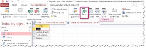 JLD Excel En Castellano Usar Microsoft Excel Eficientemente Comparar Listas Con Excel Y Access