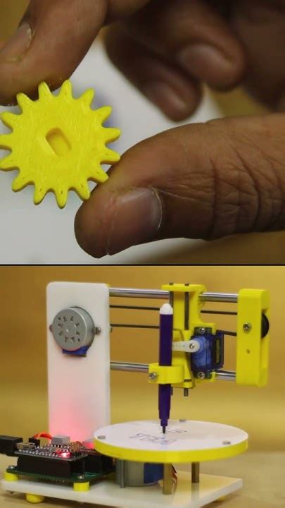 Polar Cnc Plotter Diy Jlcpcb 3dprinting Cnc Plotter Arduino Arduinorobot Youtube