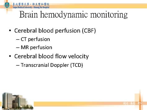 Hemodynamic Monitoring Of Neurocritically Ill Patients Outline Hemodynamics