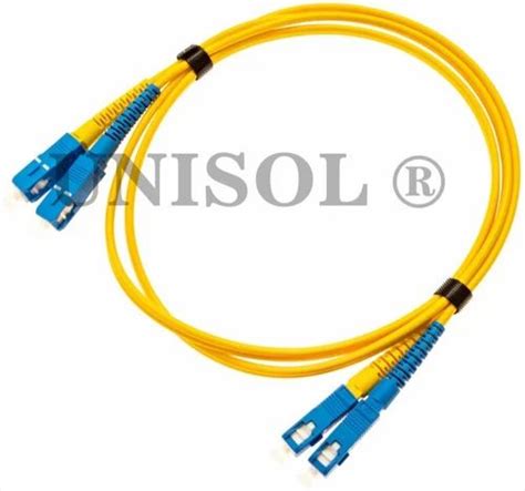 Single Mode Os1 9125 Sc Sc Duplex Patch Cable 03m Length Pvc