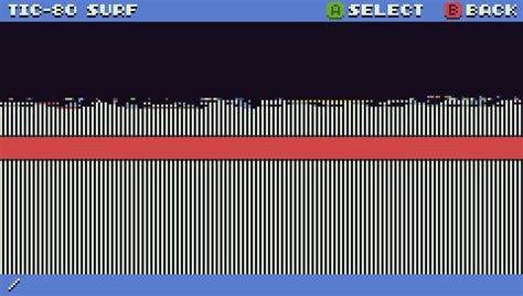 On Website SURF Is Broken Issue 303 Nesbox TIC 80 GitHub