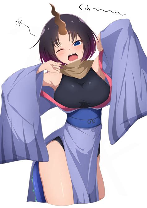 Nishizuki Shino Elma Maidragon Kobayashi San Chi No Maidragon Commentary Request Highres
