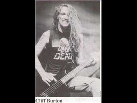 Cliff Burton Bass Solo The Day Before He Died Youtube