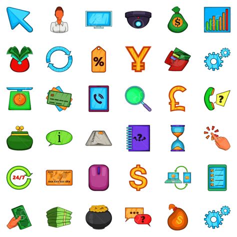 통화 아이콘 설정 아이콘 만화 로딩 의 목적 Png 일러스트 및 벡터 에 대한 무료 다운로드 Pngtree