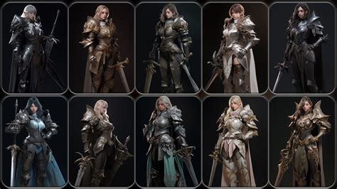 Artstation 4000 Fantasy Rpg Classes Reference Pack Mega Bundle 4k