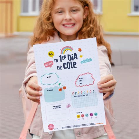 Cartel De Mi Primer Día De Cole Curso 2025 2026 El Blog De Soyde