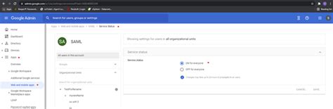 SAML Configuration For Google Workspace Google Security Operations Google Cloud