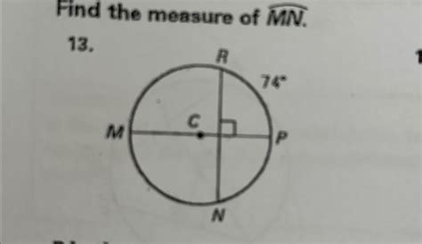 Solved Can You Help Me Find The Measure Of MNFind The Chegg Com