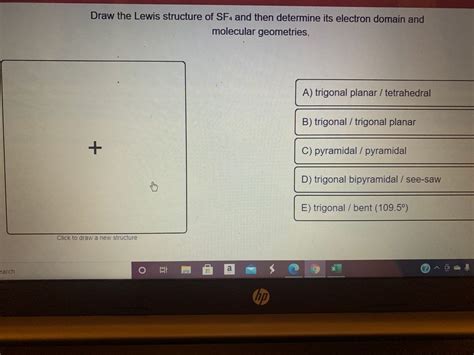 Answered Draw The Lewis Structure Of Sf4 And… Bartleby