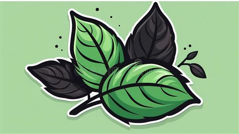 Seamless Background Picture With Leaf Pattern Leaves Trees Tree Branches Stock Illustration