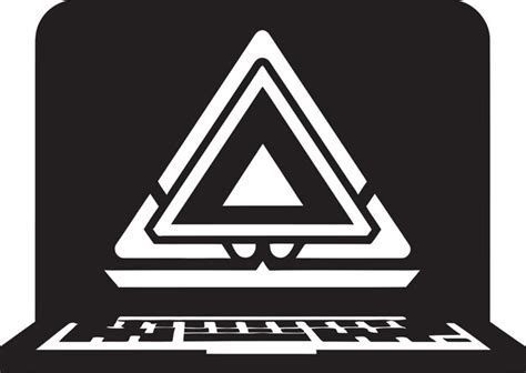 illuminating the screen computer vector illustration premium ai generated vector