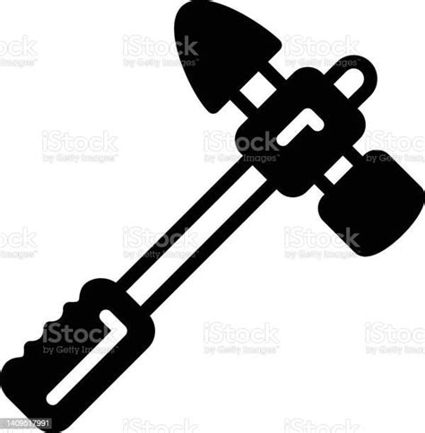 용접기 해머 개념 용접 슬래그 리무버 벡터 아이콘 디자인 아크 용접 장비 및 금속 작업 기호 건설 및 산업 제조 기호 강철에 대한 스톡 벡터 아트 및 기타 이미지 Istock