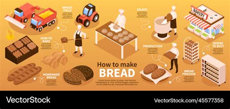 Bread Making Process Vector Images Over 350