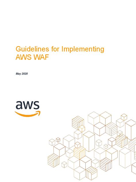 Guidelines Implementing Aws Waf Pdf Denial Of Service Attack