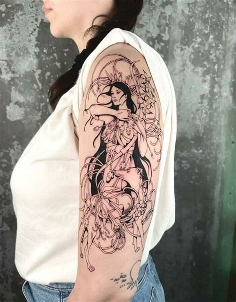 99 Nature Tattoo Ideas To Celebrate The Human Earth Bond Bored Panda
