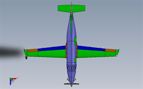 皮拉图斯 Pc 12solidworks 2018模型图纸下载 懒石网