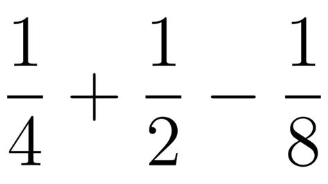Adding And Subtracting Three Fractions With Different Denominators Youtube